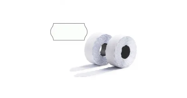 MoTEX árazócímke 26x12mm, lekerekített, MX-2612 NEW egysoros árazógéphez